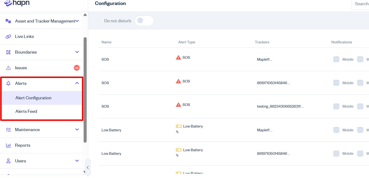 How to Set Up Alerts and Notifications – Hapn Help Center